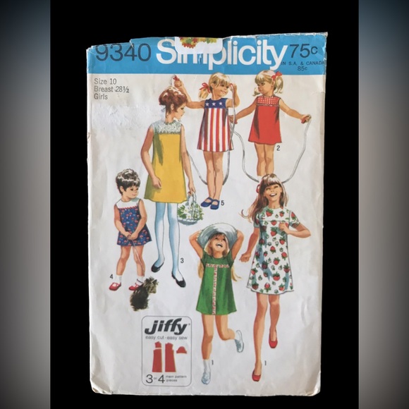 Simplicity | Other | Vintage 98s Simplicity 8340 Sewing Pattern Summer ...